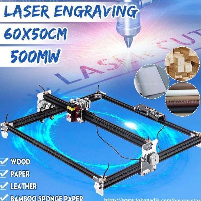 Jual MESIN CNC LASER CUTTING GRAFIR ENGRAVING KAYU 500MW | Shopee Indonesia