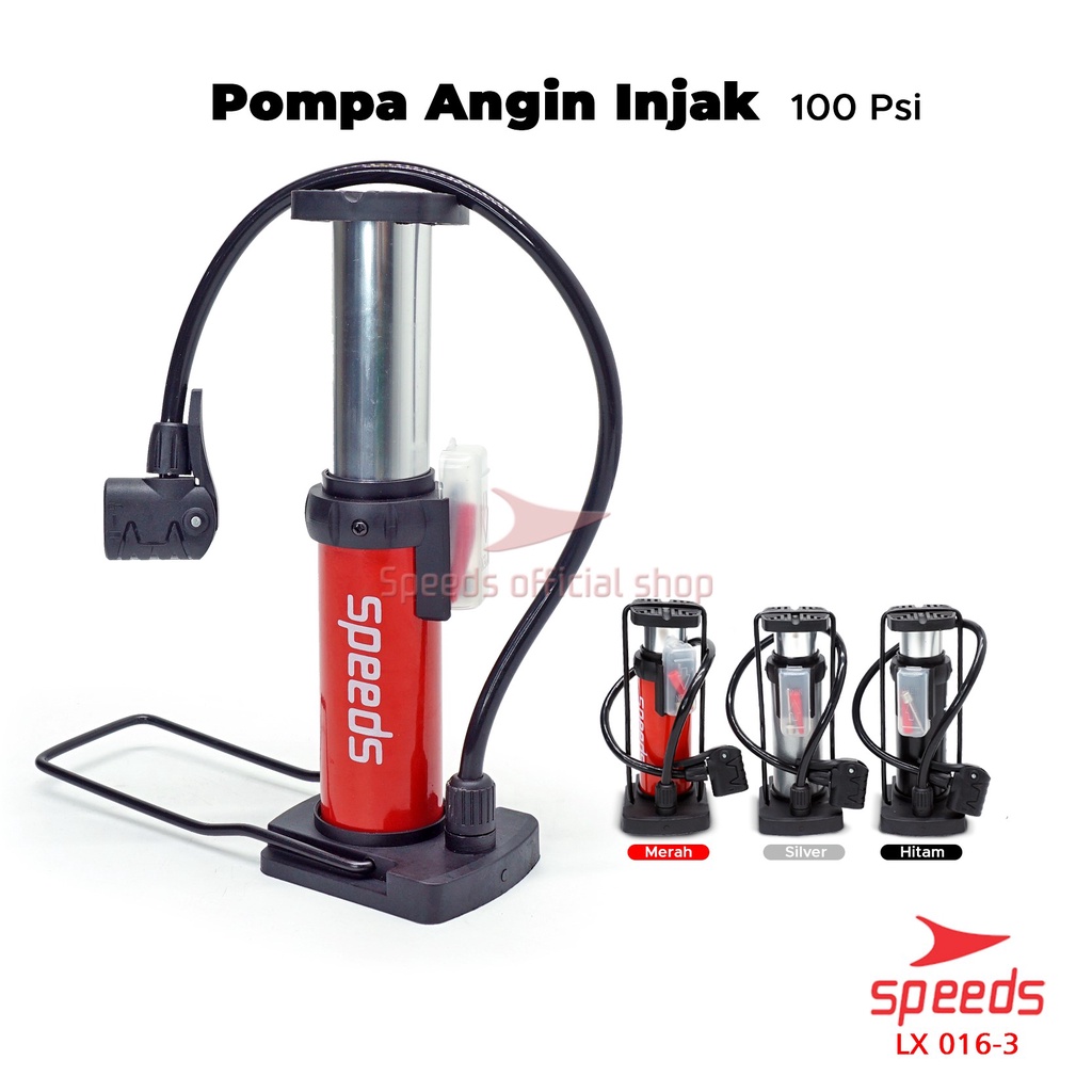 Jual SPEEDS Pompa Sepeda / pompa bola / pompa ban. / Pompa multifungsi ...