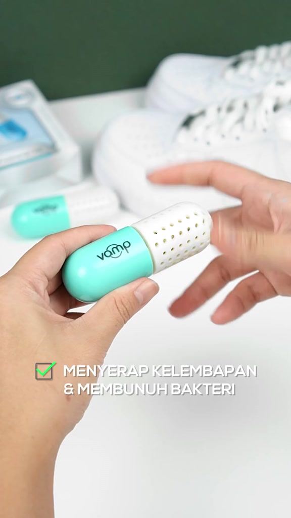 Jual Vamp Shoe Freshener Pill | Pencegah Penghilang Bau Sepatu Anti ...