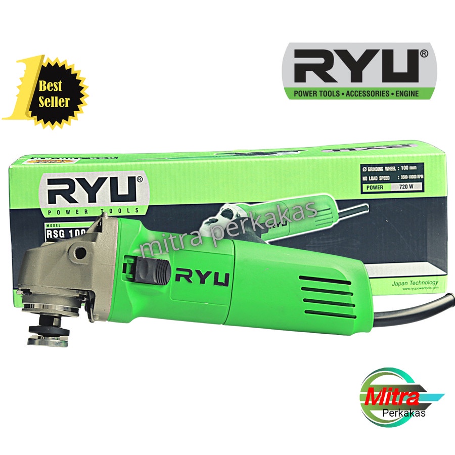 Jual RYU RSG 100 5 V Mesin Gerinda 4" Atur Setel Variable Speed RSG100 ...