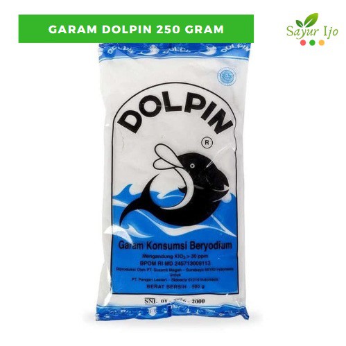 Jual Garam Dolpin 250 / Pack Bumbu Asli Dapur Asin Resep Masak Penyedap ...