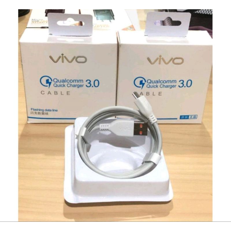 Jual [MICRO USB] Kabel Data Vivo Qualcomm 3.0A Type C dan Micro USB ...