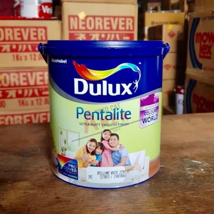 Jual DULUX PENTALITE GALON 2.5LT - PENTALITE WHITE / CAT TEMBOK ...