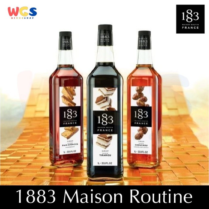 Jual Syrup 1883 Maison Routine Coffee Classic Flavored 33.8 fl oz 1ltr | Shopee Indonesia