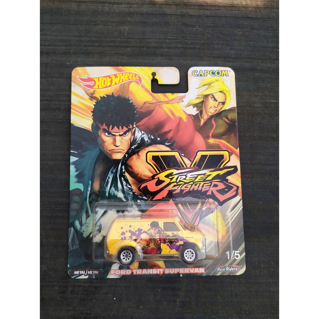 Jual Hot Wheels Ford Transit SuperVan Car Culture Street Fighters ...