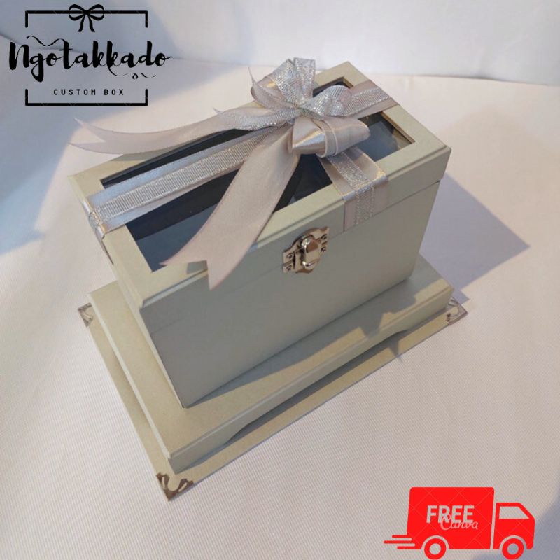 Jual KOTAK/BOX UANG MAHAR & KOTAK CINCIN MAHAR/SESERAHAN BISA REQUEST ...