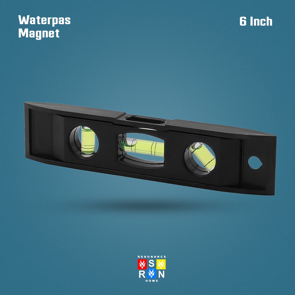 Jual Waterpas Magnet 6 Inch | Waterpass Mini 6 Inci | Alat Ukur Tukang ...