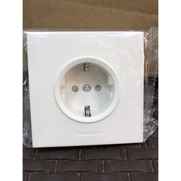 Jual Stop kontak panasonic putih style cp Putih panasonic WESJP1121 ...