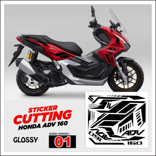 Jual striping sticker cutting honda adv 160 ALL HONDA ADV 160 Kode A ...