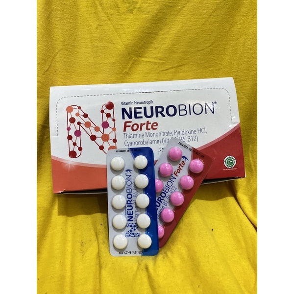 Jual NEUROBION FORTE Vit B Komplit isi 10tablet | Shopee Indonesia