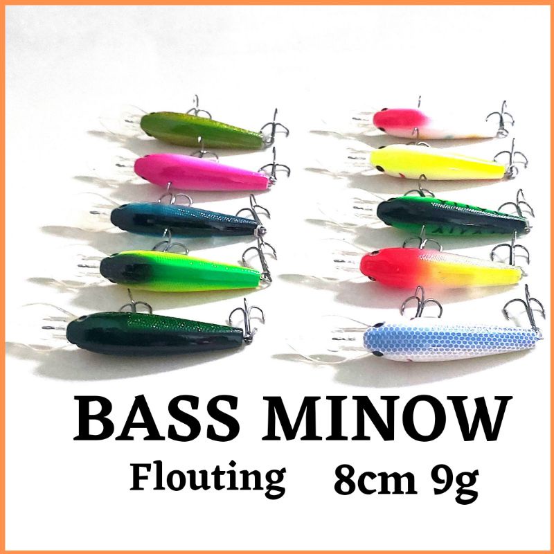 Jual minow lidah panjang 8cm 9g | Shopee Indonesia