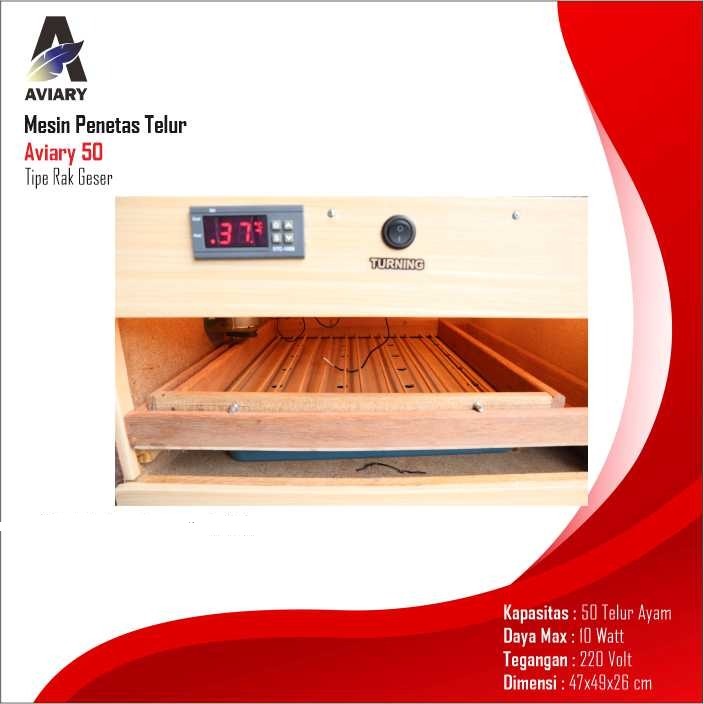 Jual Mesin Penetas Telur Full Otomatis Digital Kapasitas 50 Telur ...