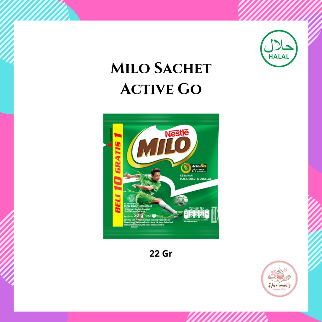 Jual Milo Sachet Active Go 22gr | Shopee Indonesia