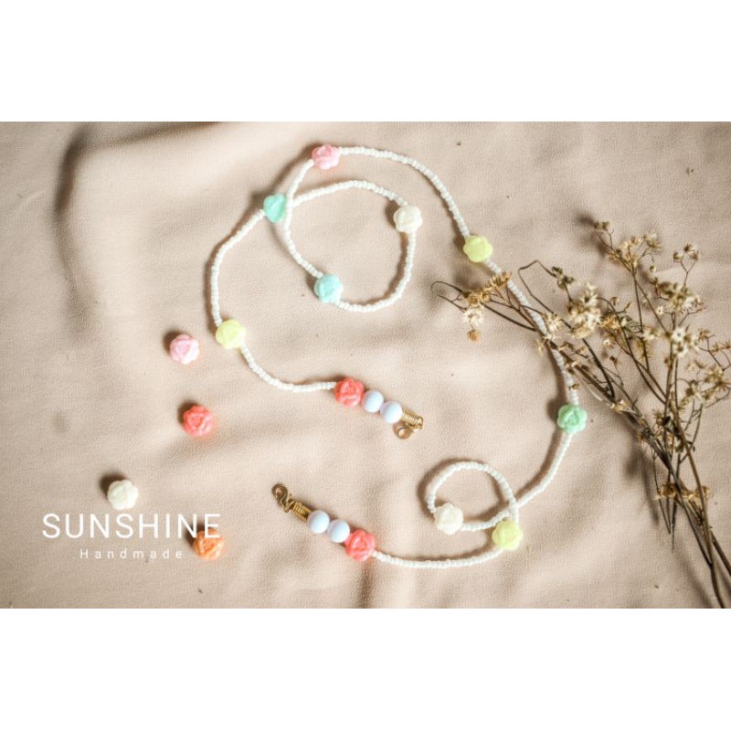 Jual Strap Mask manik warna-warni (handmade) | Shopee Indonesia
