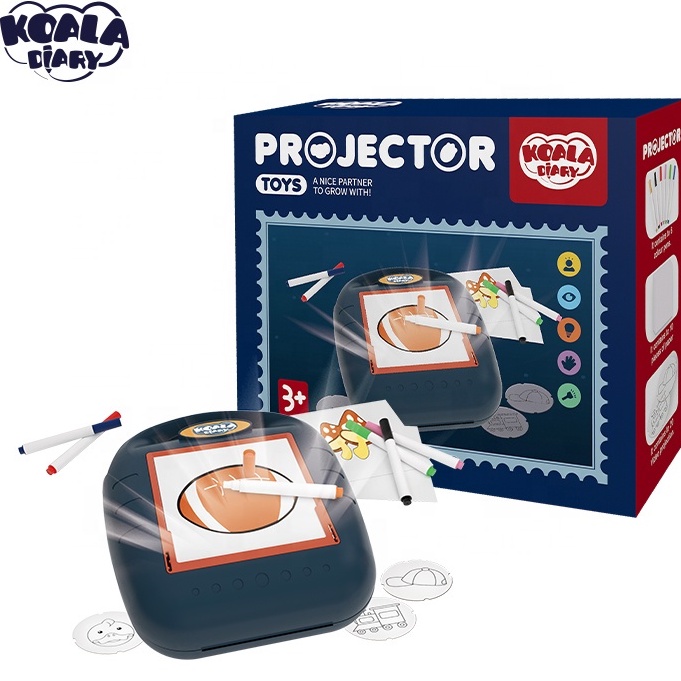 Jual Koala Diary Mainan Meja Gambar Anak Proyektor Meja Menggambar ...