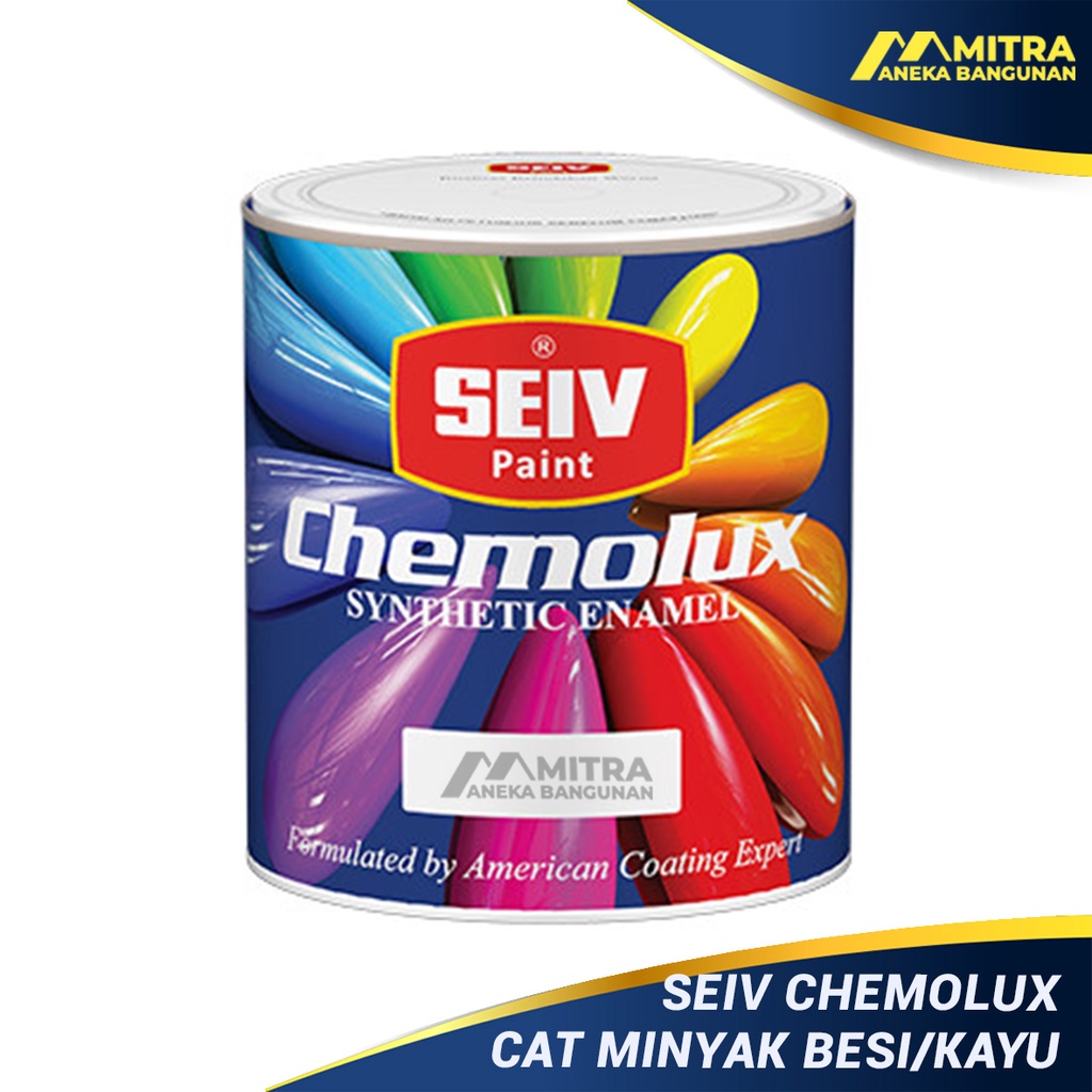 Jual SEIV CHEMOLUX 1 KG / 0,95 LITER- CAT KAYU BESI | Shopee Indonesia