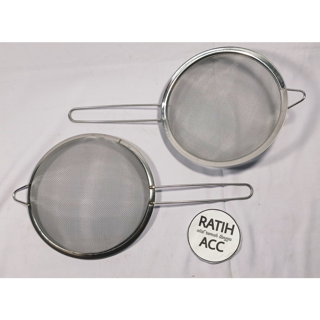 Jual saringan ayakan stainless penyaring tepung gula santan kelapa ...