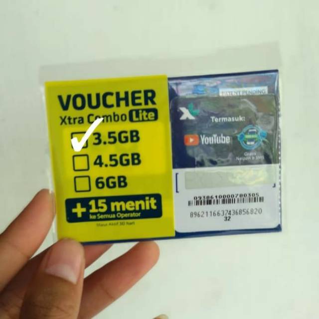 Jual Kartu Perdana XL 3,5/4,5 GB Xtra Combo Lite Hybrid | Shopee Indonesia