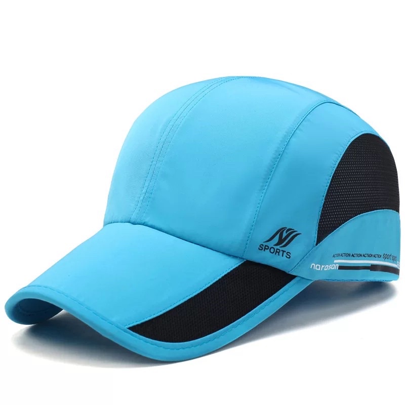 Jual Topi Baseball Pria Wanita Quick Drying Cap Sports Outdoor Hat Topi ...