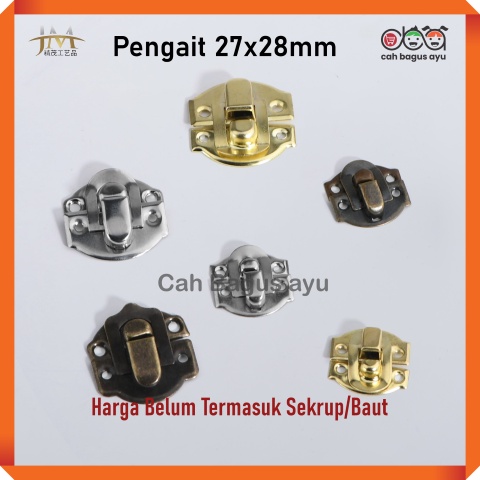 Jual Kunci Pengait Box 20 x 20 mm Gembok Box Kuncian Kotak Mahar ...