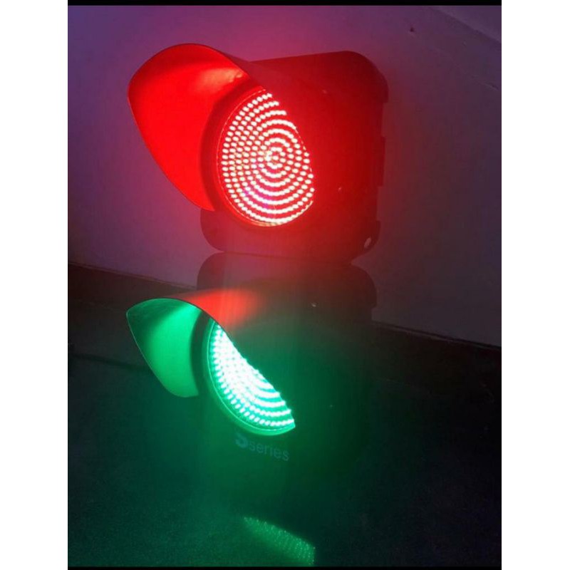 Jual Lampu traffic light merah hijau lampu lalu lintas warning light ...