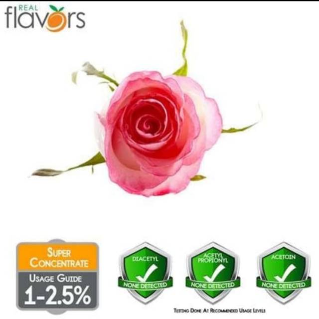 Jual Real Flavors 10ml - Rose (Super Concentrate) | Shopee Indonesia