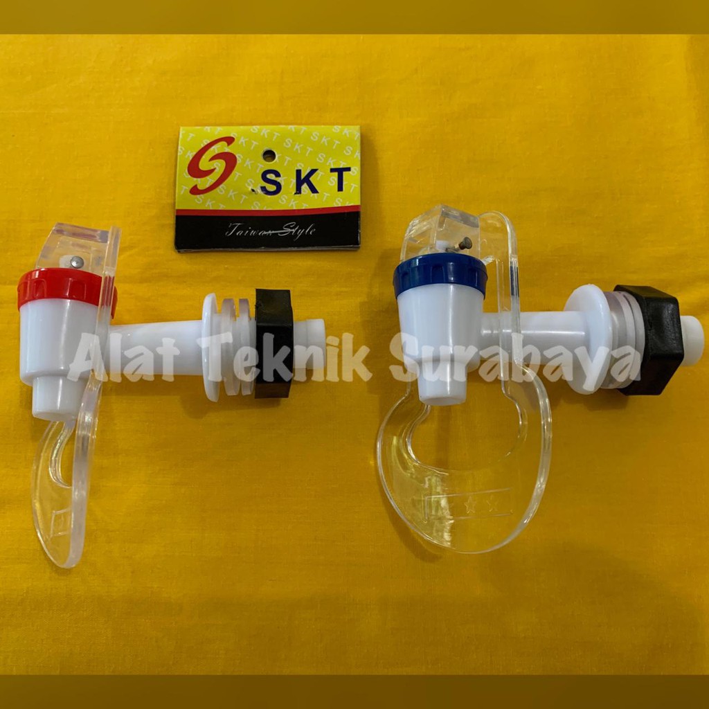 Jual 1 PASANG KRAN DISPENSER SKT 2 BUAH / KRAN PENCET DISPENSER 2 PCS ...