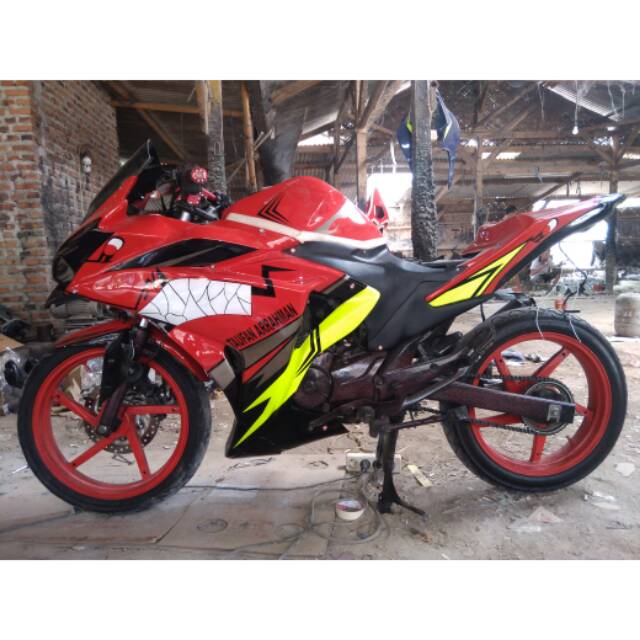 Jual Full fairing new mega pro tipe r25 | Shopee Indonesia