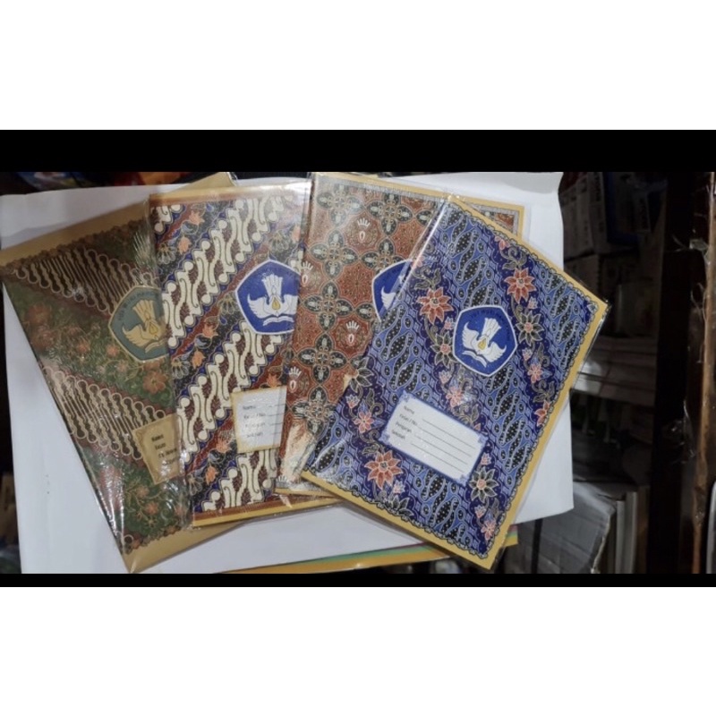 Jual SAMPUL BUKU BATIK, HARGA PERPAK ISI 20lembar | Shopee Indonesia