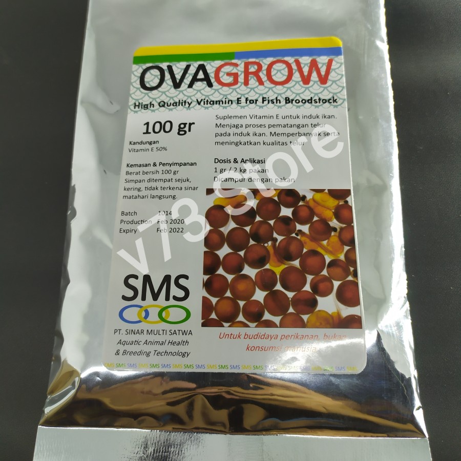 Jual OVAGROW / OVA GROW 100 GRAM / ORIGINAL VITAMIN E UNTUK INDUKAN ...
