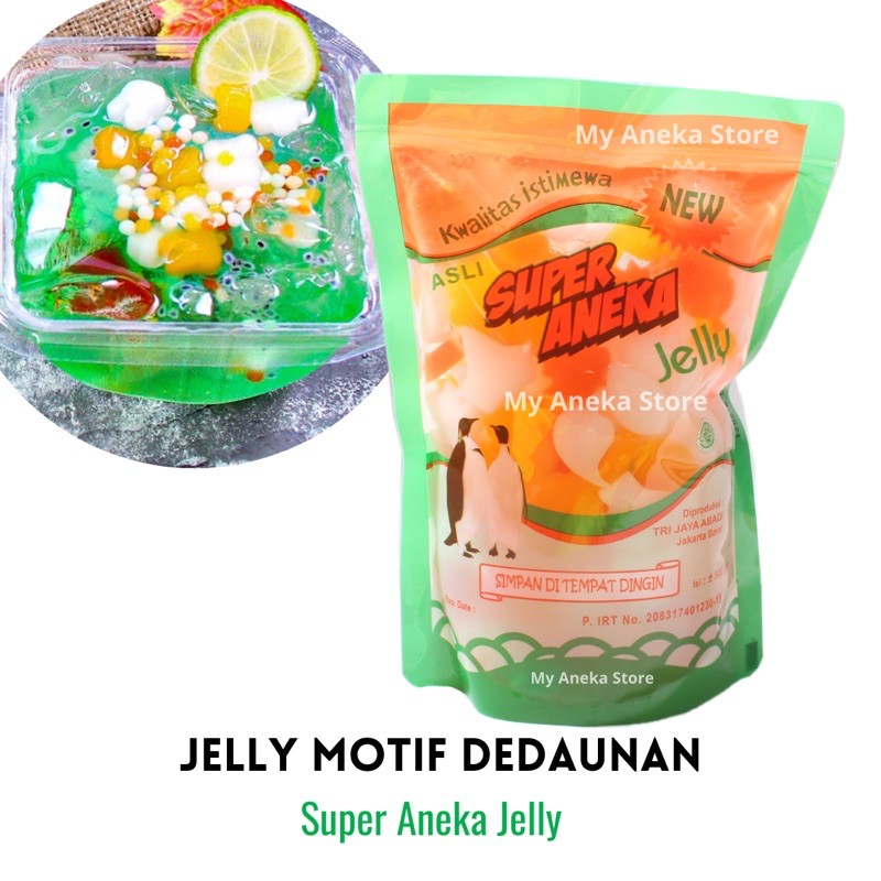 Jual Jelly motif daun / dedaunan / macam macam daun /maple “Super Aneka ...