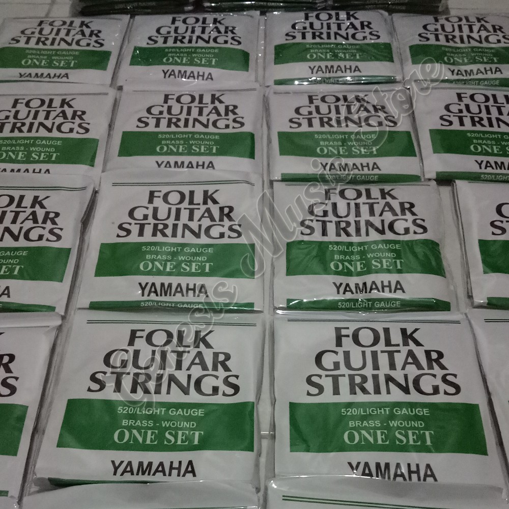 Jual Senar Gitar Akustik Yamaha 1 Set (Folk Guitar String) | Shopee ...