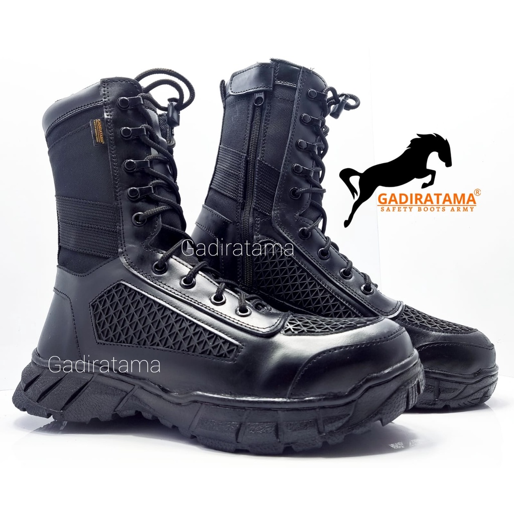 Jual sepatu PDL tni polri security KULIT ASLI terbaru sepatu pdl ...