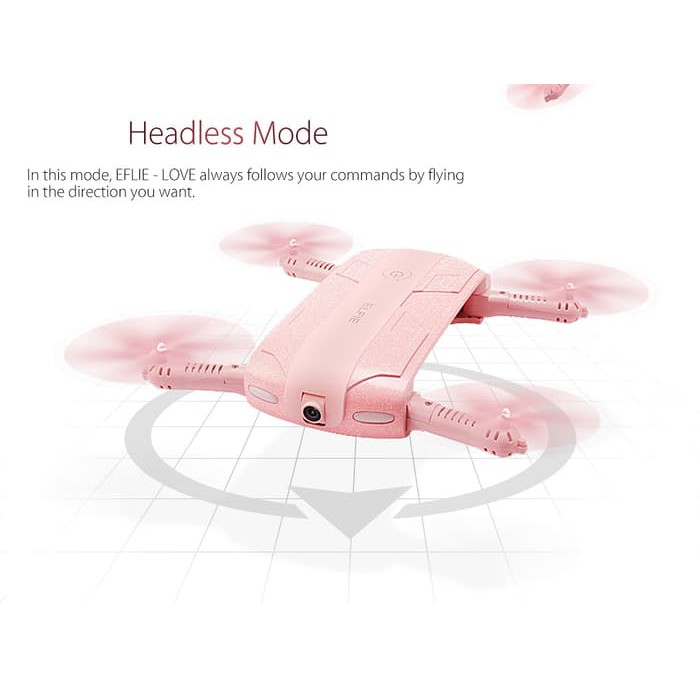 Jual JJRC H37 ELFIE LOVE RC Selfie Drone WIFI FPV 2MP HD Camera PINK ...