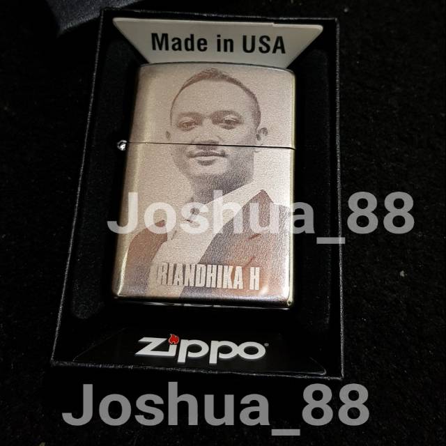 Jual Zippo Custom Laser/Printing UV Bisa request gambar dan foto ...