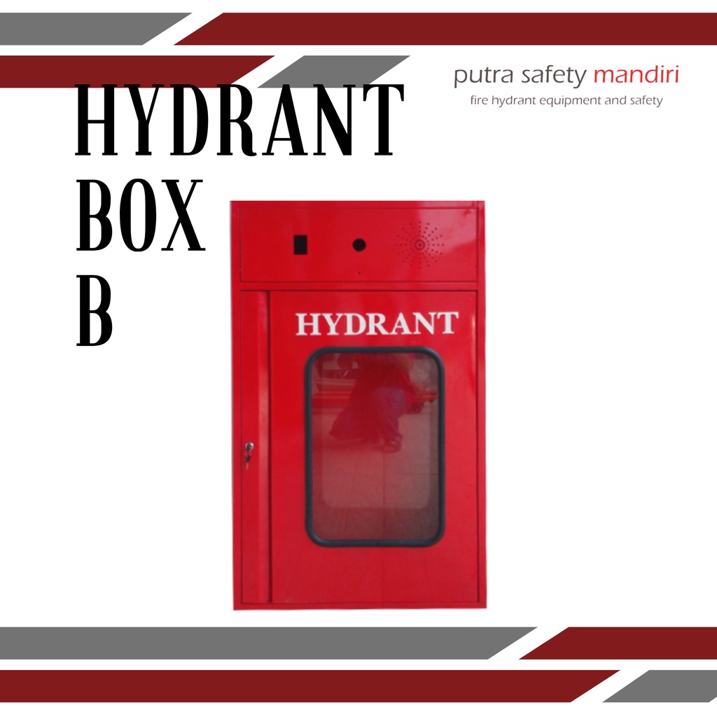 Jual FIRE HYDRANT BOX IHB TYPE B 75X125X18CM KOTAK PENYIMPANAN PERLENGKAPAN ALAT PEMADAM ...