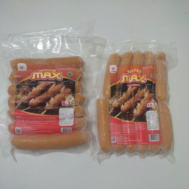 Jual Mister Max Sosis Bakar Ayam 500 gram | Shopee Indonesia