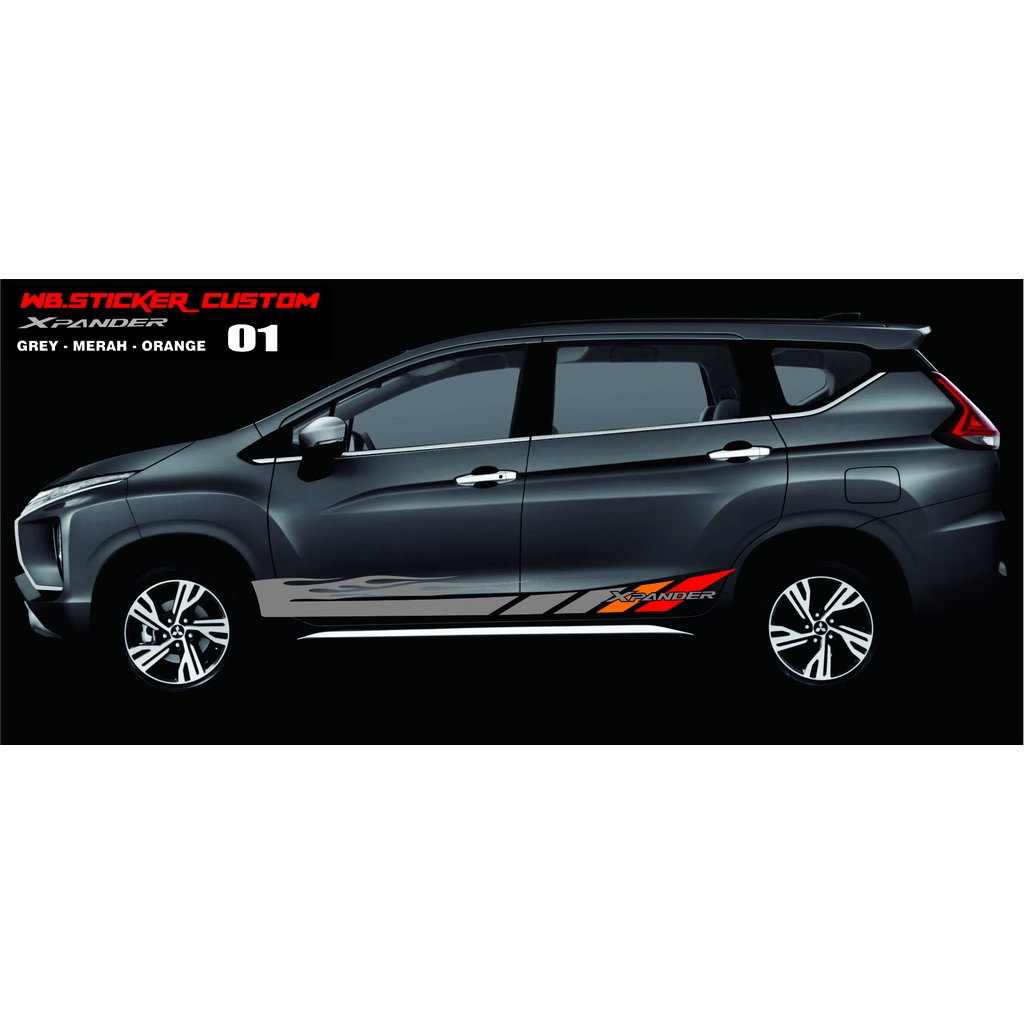 Jual STICKER BODY SAMPINGY MOBIL XPANDER AVANZA XENIA SIGRA CALYA DLL ...