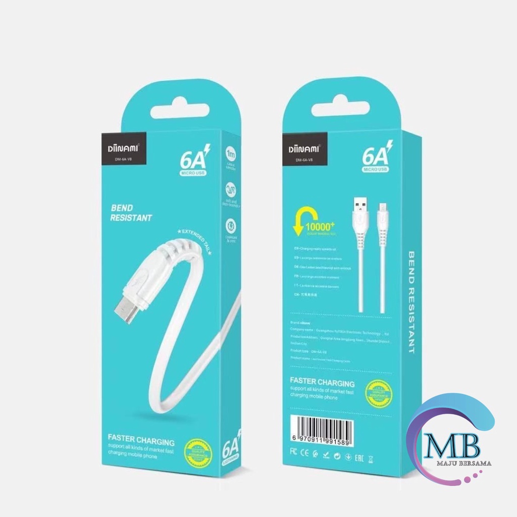 Jual 6A KABEL CABLE DATA DIINAMI LIGTHING MICRO TIPE C I PH0NE USB FAST ...