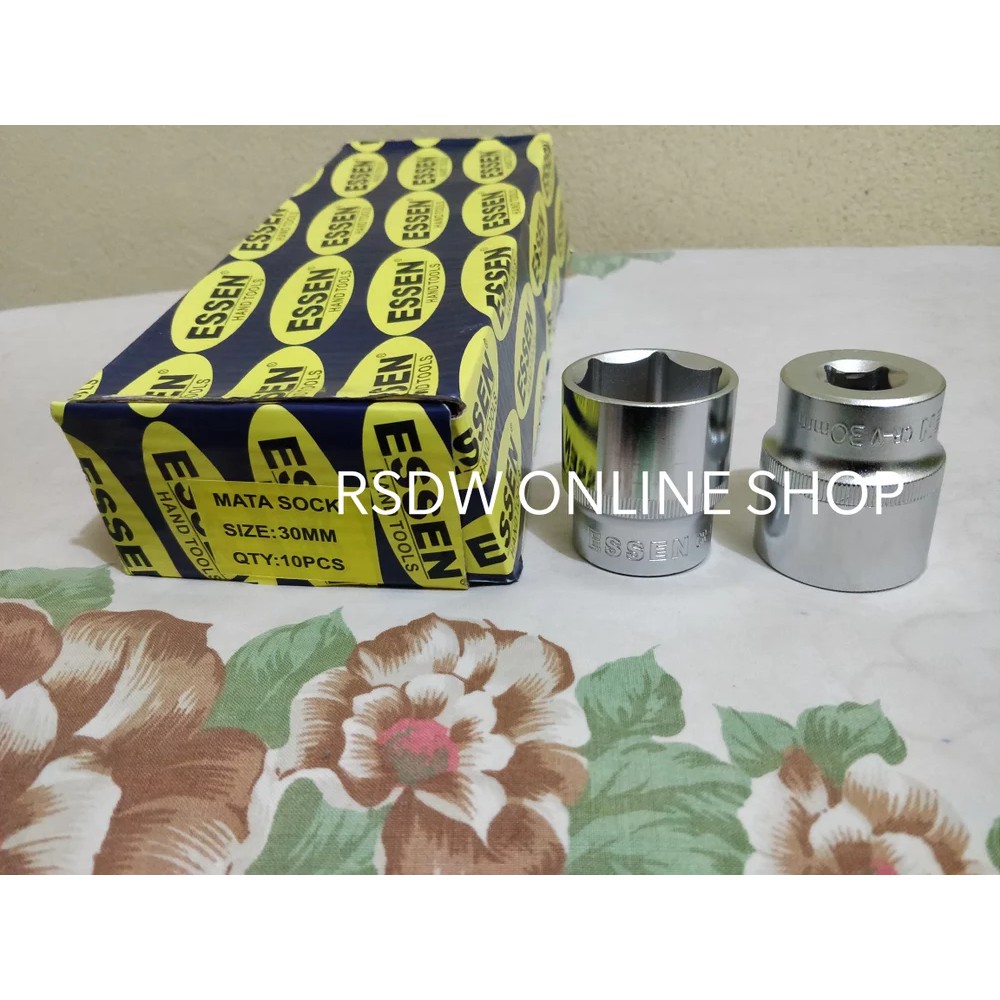 Jual MATA KUNCI SHOCK SOCK SOK SOCKET BIT BITS 6PT 6 PT 30MM 30 MM ...