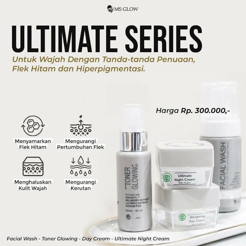 Jual MS GLOW Paket ultimate | Shopee Indonesia