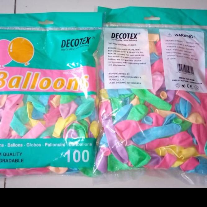 Jual Per Pack 5inch Balon Latex Macaron / Balon Karet warna Pastel isi ...