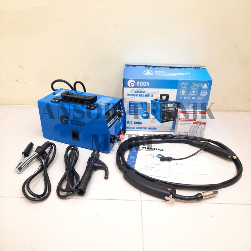 Jual PROMO!!! Travo Las MIG -130M CO Flux Core Tanpa Gas CO2 MAG Gasless 130T IGBT EDON | Shopee ...