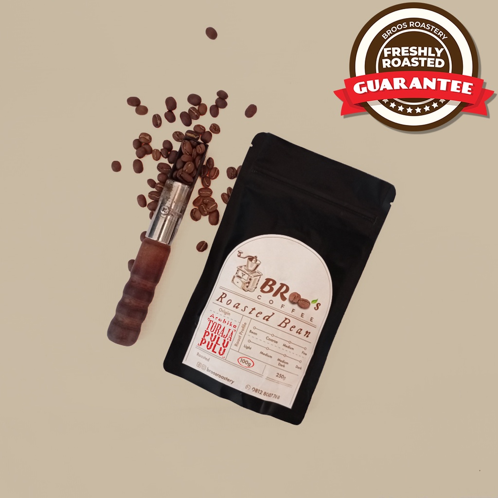 Jual Kopi Arabika Toraja Pulu Pulu - Broos Roastery - 100 Gram | Shopee ...