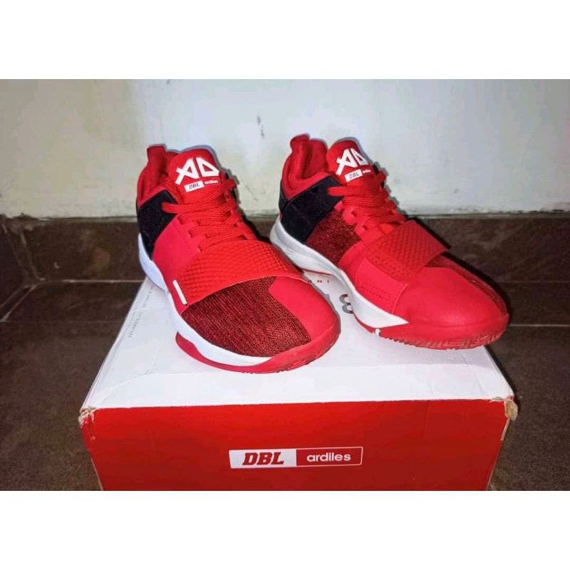 Jual Sepatu basket DBL ABRAHAM RED | Shopee Indonesia