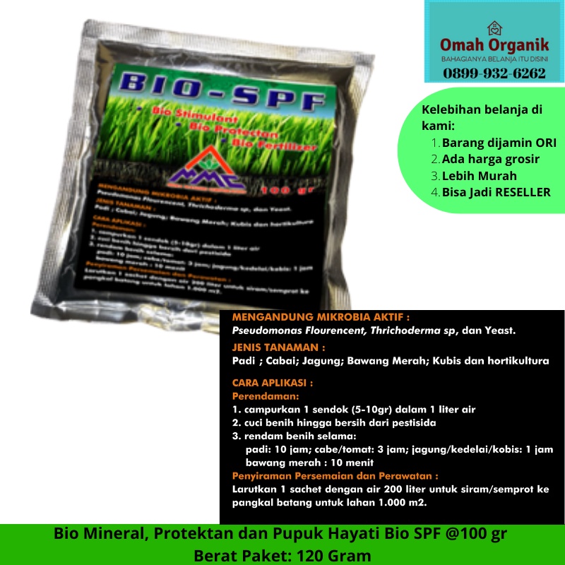 Jual Obat Pestisida Organik Hayati Bio SPF 100Gr Untuk Menguatkan ...