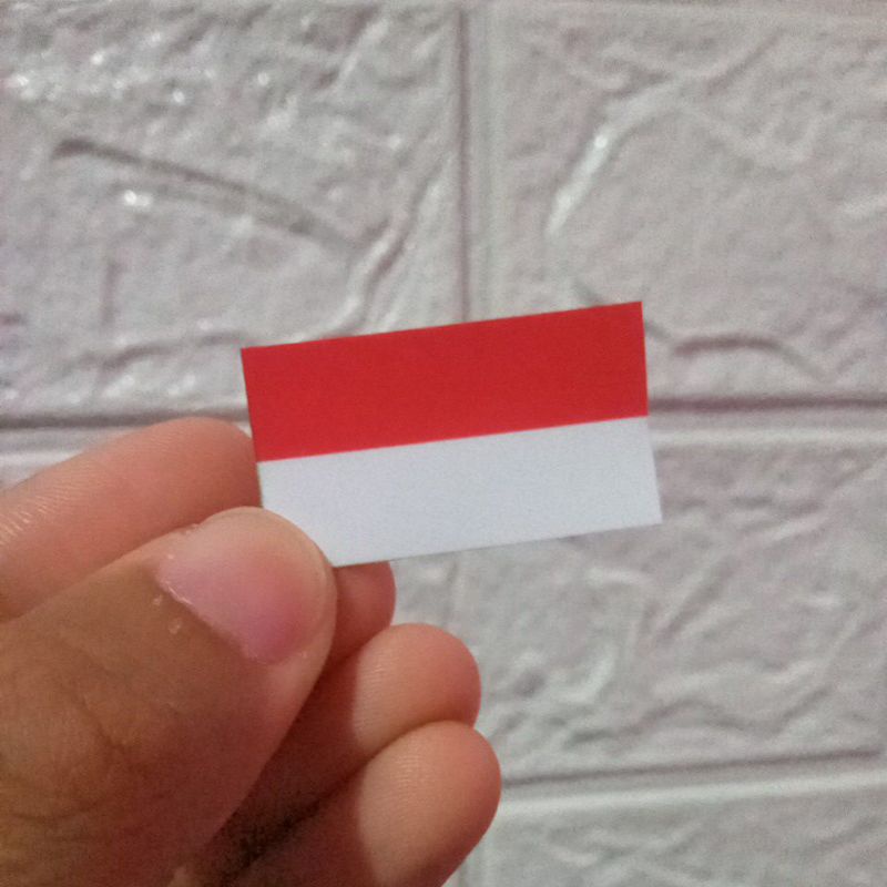 Jual Stiker Pipi Stiker Bendera Sticker Merah Putih Timnas Stiker HUT ...