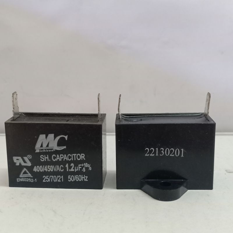 Jual capasitor dan/ kapasitor kipas 1,2uf merek MC asli | Shopee Indonesia