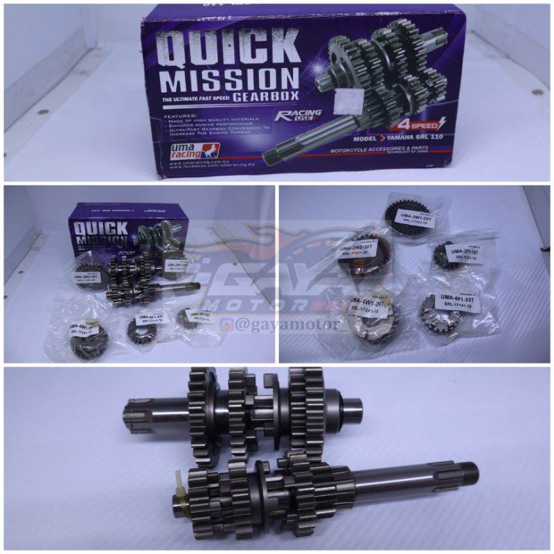 Jual GIGI RASIO JUPITER Z GEAR BOX GIGI RACIO JUPITER Z UMA RACING ...