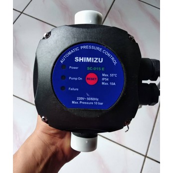 Jual Otomatis Pompa Booster / Automatic Pressure Control SHIMIZU SC-015 E - IKIA SHOP | Shopee ...